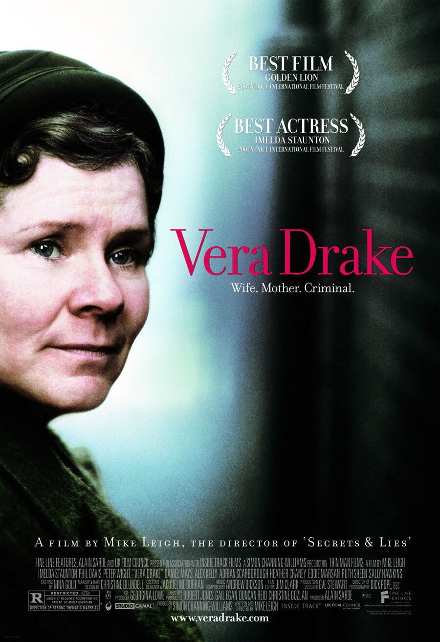EEUU - Cartel de El secreto de Vera Drake (2004) - eCartelera EEUU - Cartel de El secreto de Vera Drake (2004) - eCartelera