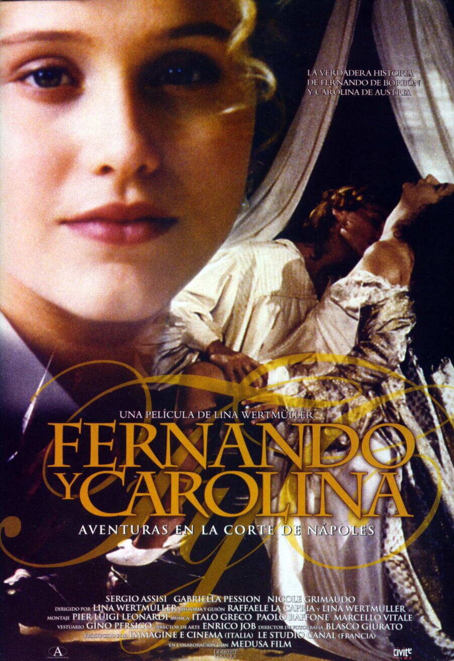 España Cartel De Fernando Y Carolina 1999 Ecartelera