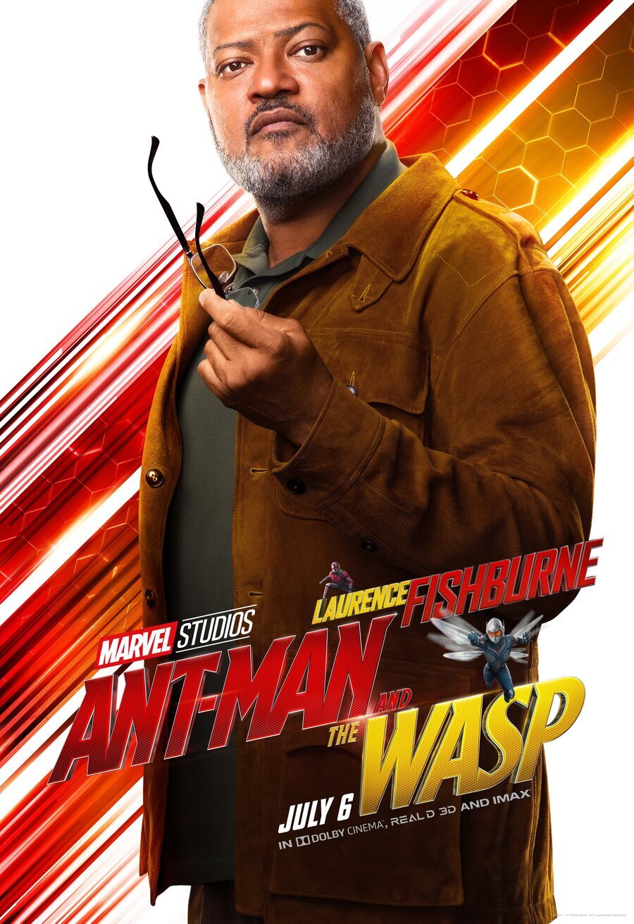 Póster Laurence Fishburne - Cartel de Ant-Man y la Avispa (2018) - eCartelera