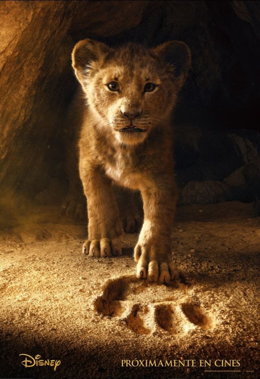 Teaser Póster español 'El Rey León' - Cartel de El Rey León (2019 ...