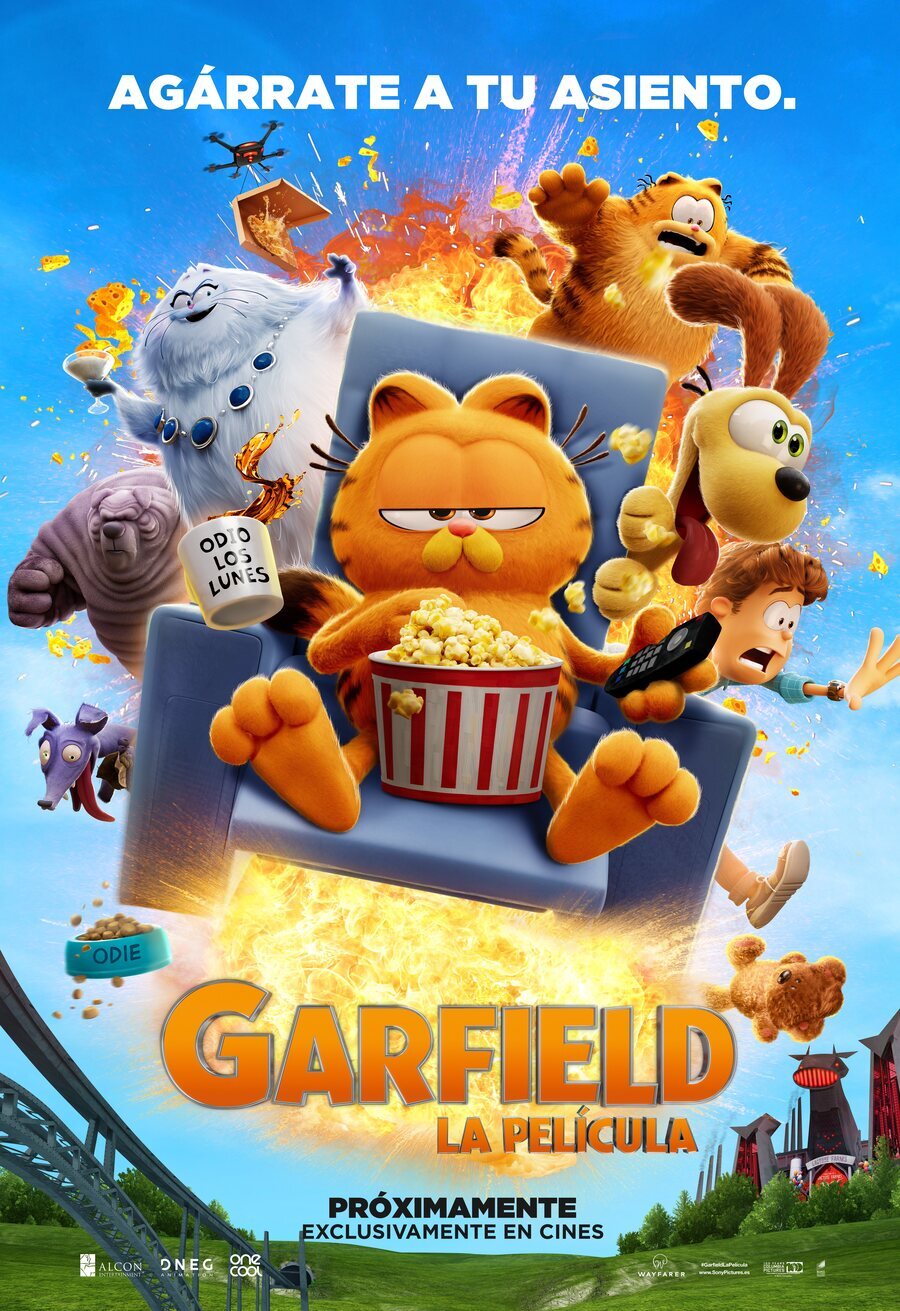Cartel final 'Garfield: La película' - Cartel de Garfield: La película ...