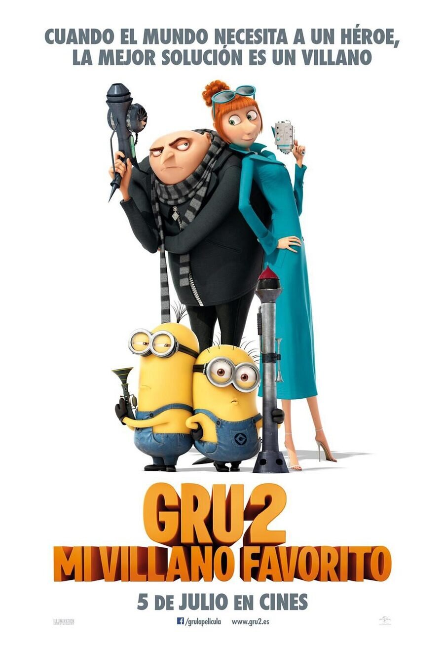 España - Cartel de Gru 2. Mi villano favorito (2013) - eCartelera