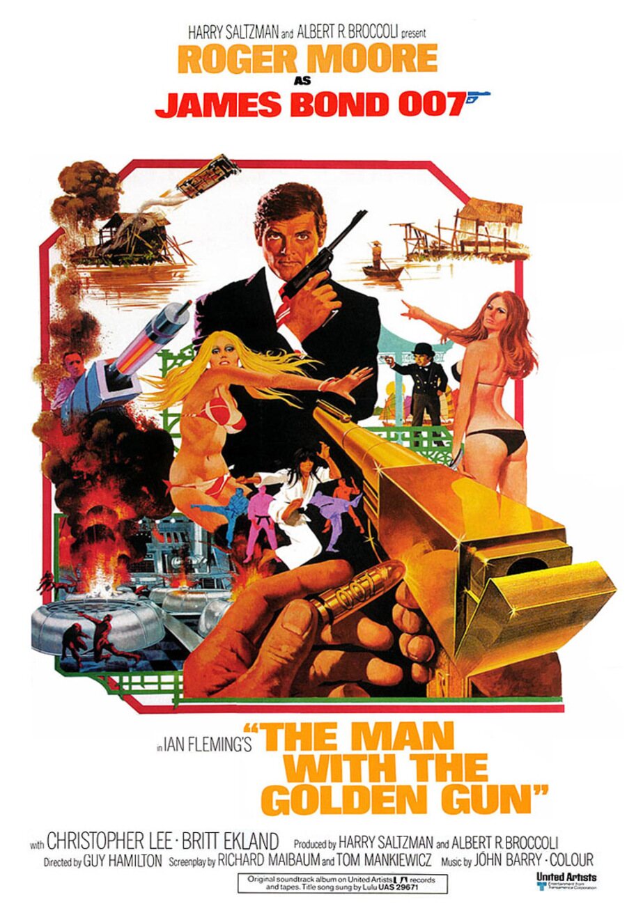 EEUU - Cartel de El hombre de la pistola de oro (1974) - eCartelera EEUU - Cartel de El hombre de la pistola de oro (1974) - eCartelera