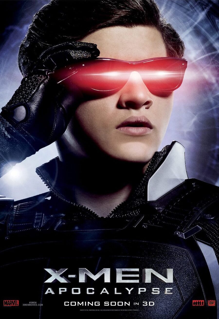 Póster Individual Cíclope Cartel De X Men Apocalipsis 2016
