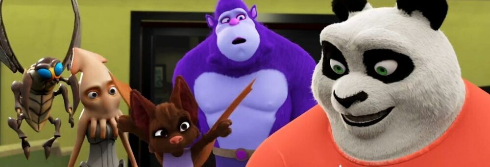 Carteles de Panda contra Aliens (2021) - eCartelera