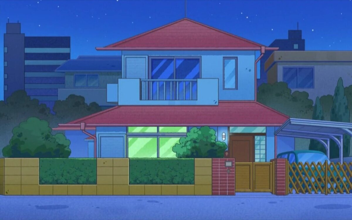 Un hombre construye una réplica de la casa de Shin Chan para aumentar ...